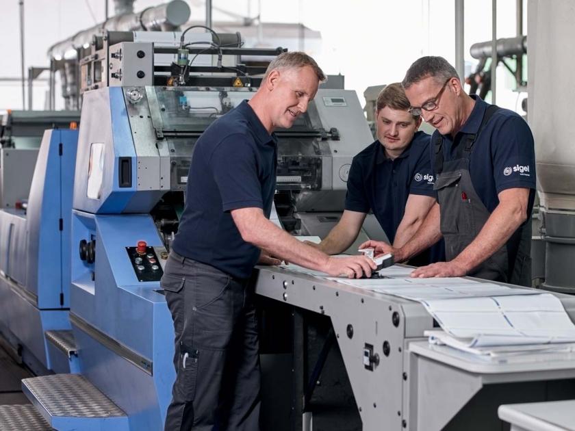Die SIGEL Druckerei | News | SIGEL