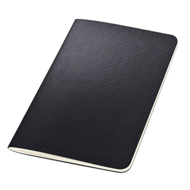 Journal Conceptum, approx. A6, squared, softcover, black | SIGEL