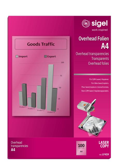 Overhead transparencies | SIGEL