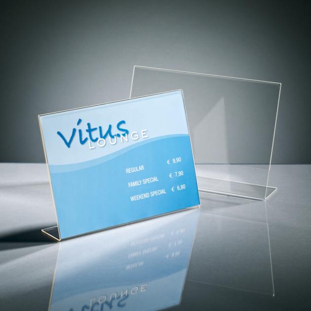 Table-top display frame | SIGEL