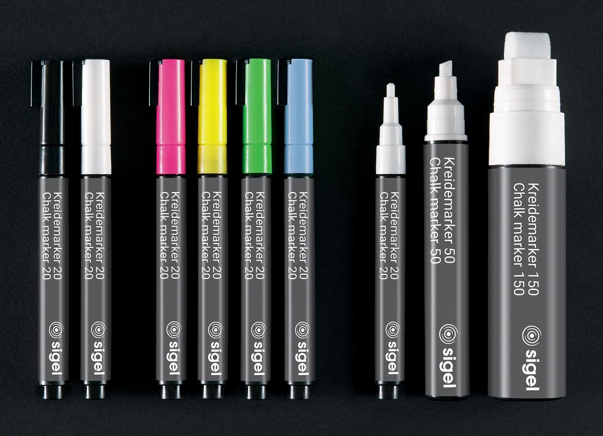 Chalk Marker 150, chisel tip 5-15 mm